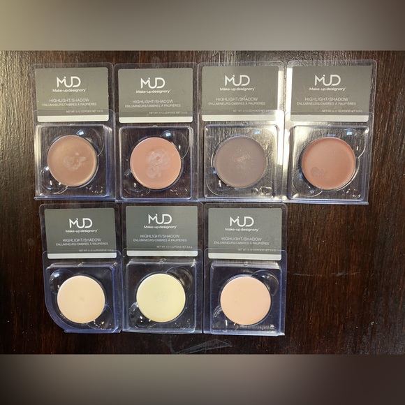 Makeup | Mud Makeup Designory Highlight Cream Pans Various Shades ...